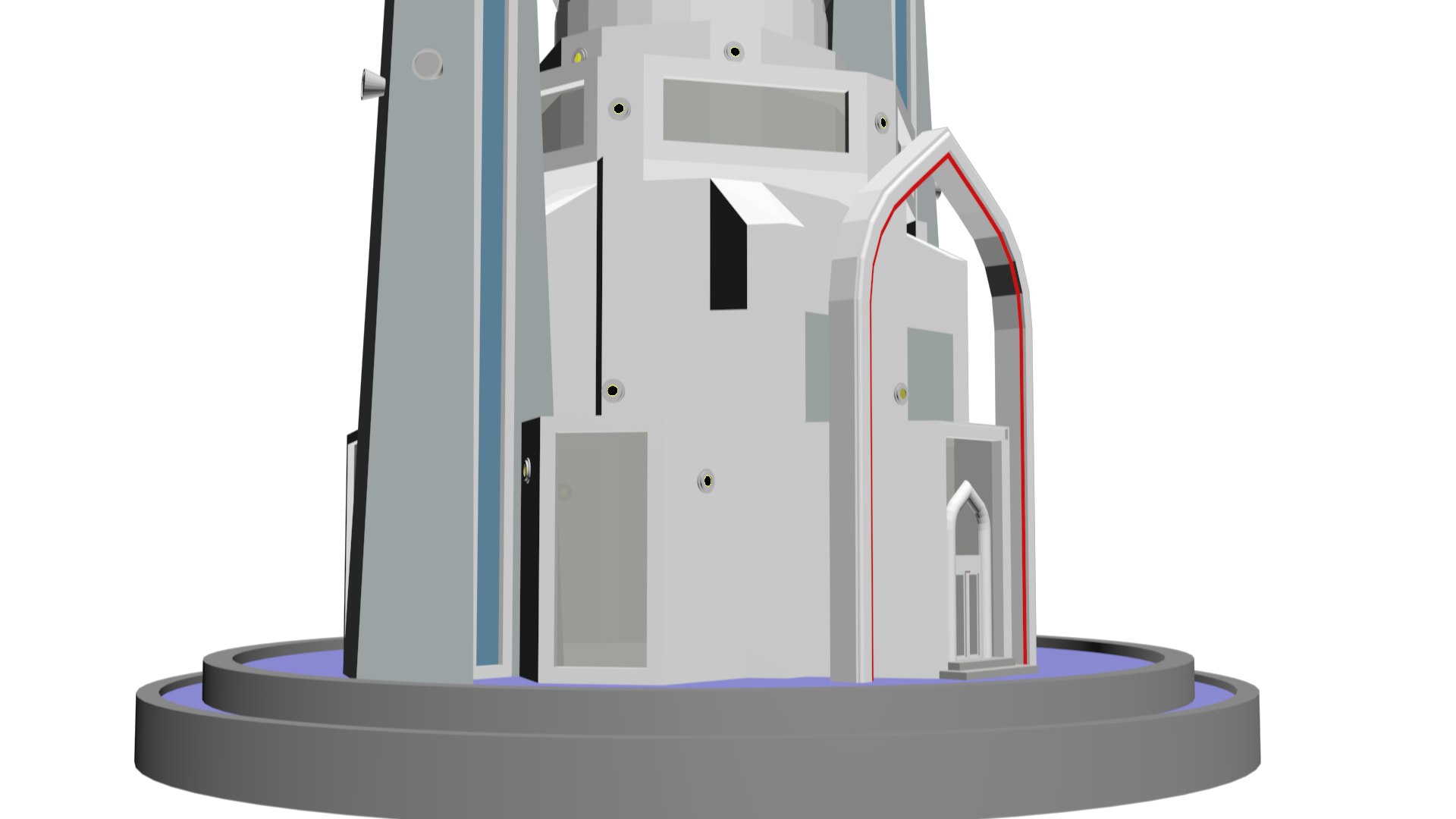 3D Modern Mosque - TurboSquid 2049898