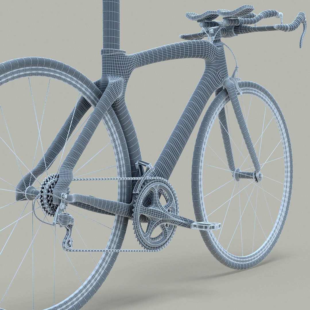 road bike 3d model