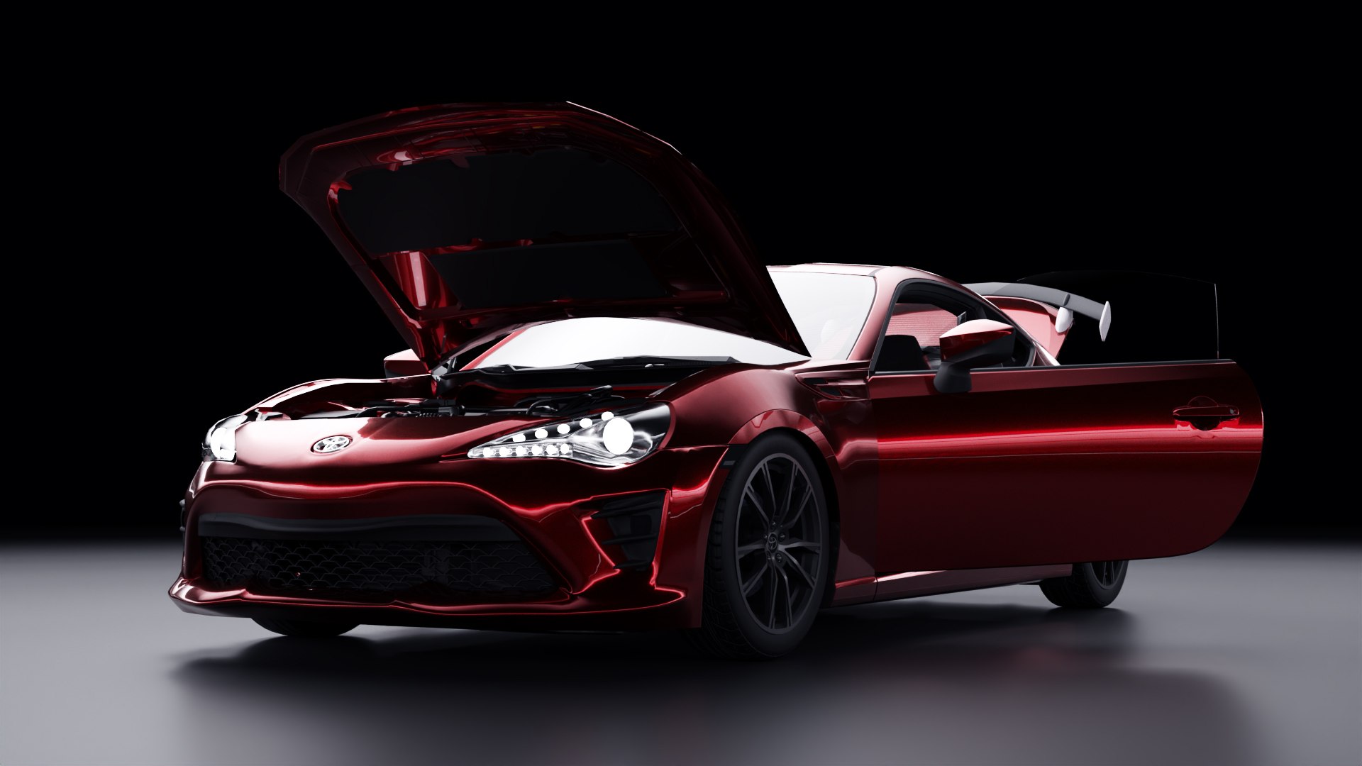 3D Toyota GT86 Model - TurboSquid 2068938