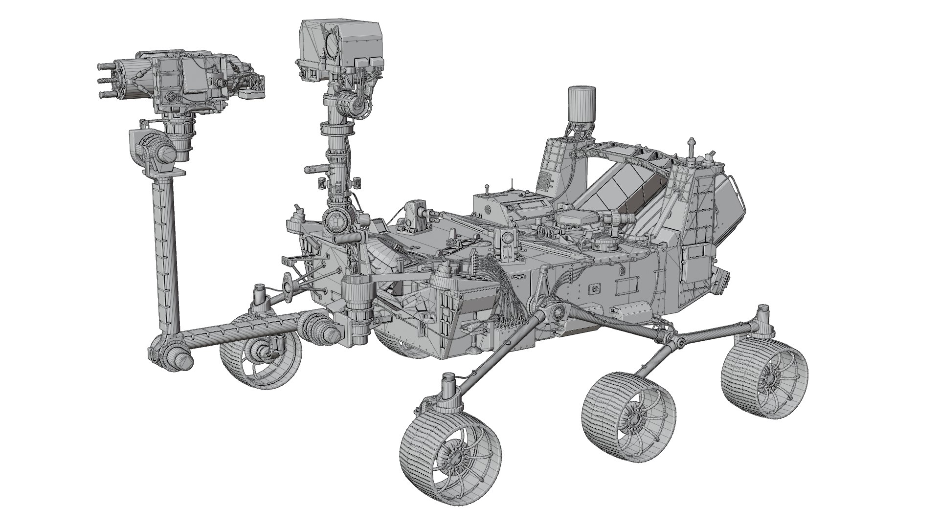3D Perseverance Rover - TurboSquid 2022303