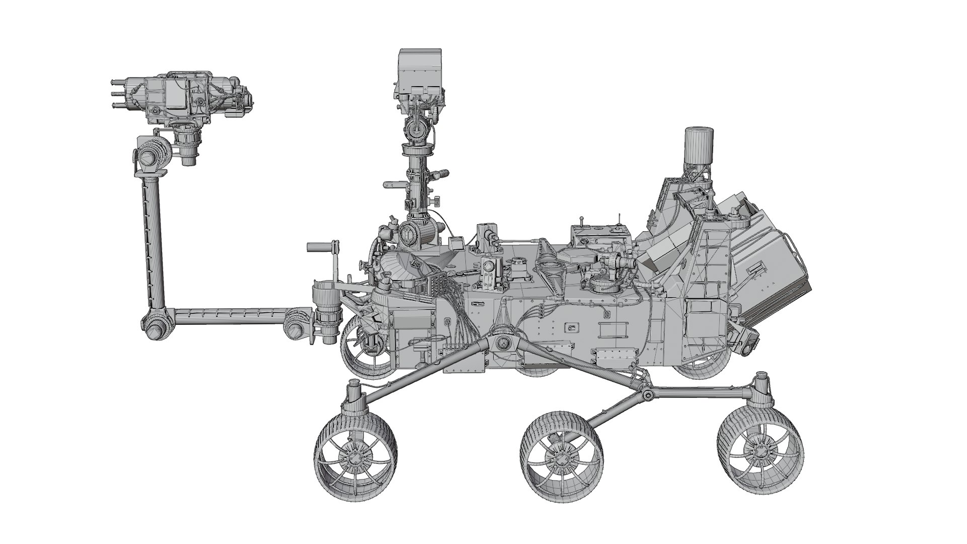 3D Perseverance Rover - TurboSquid 2022303