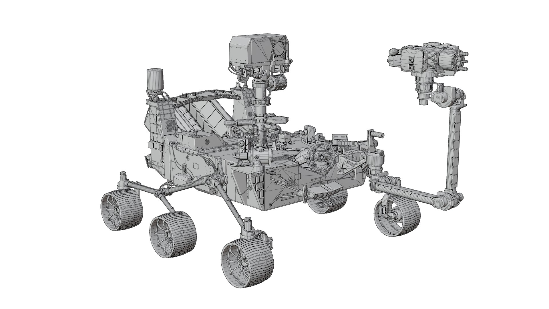 3D Perseverance Rover - TurboSquid 2022303