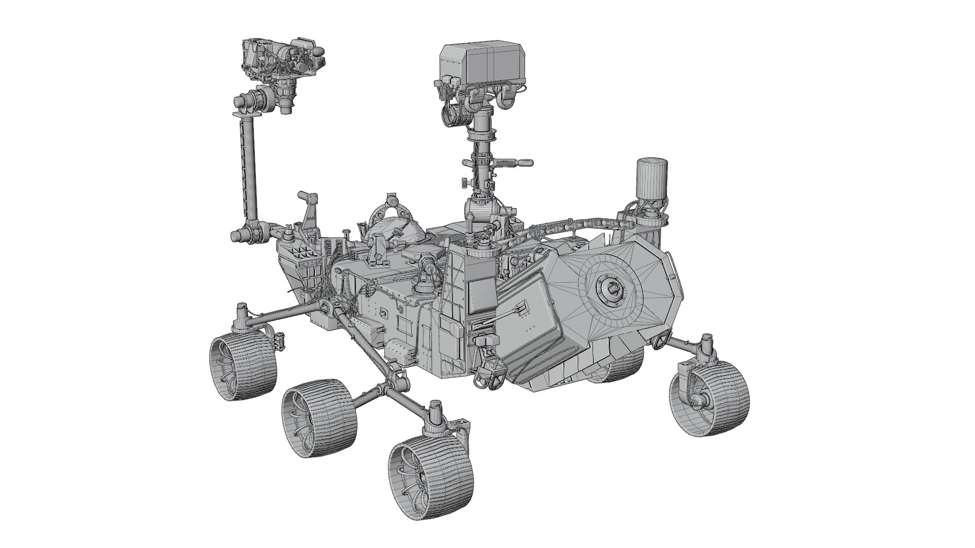 3D Perseverance Rover - TurboSquid 2022303
