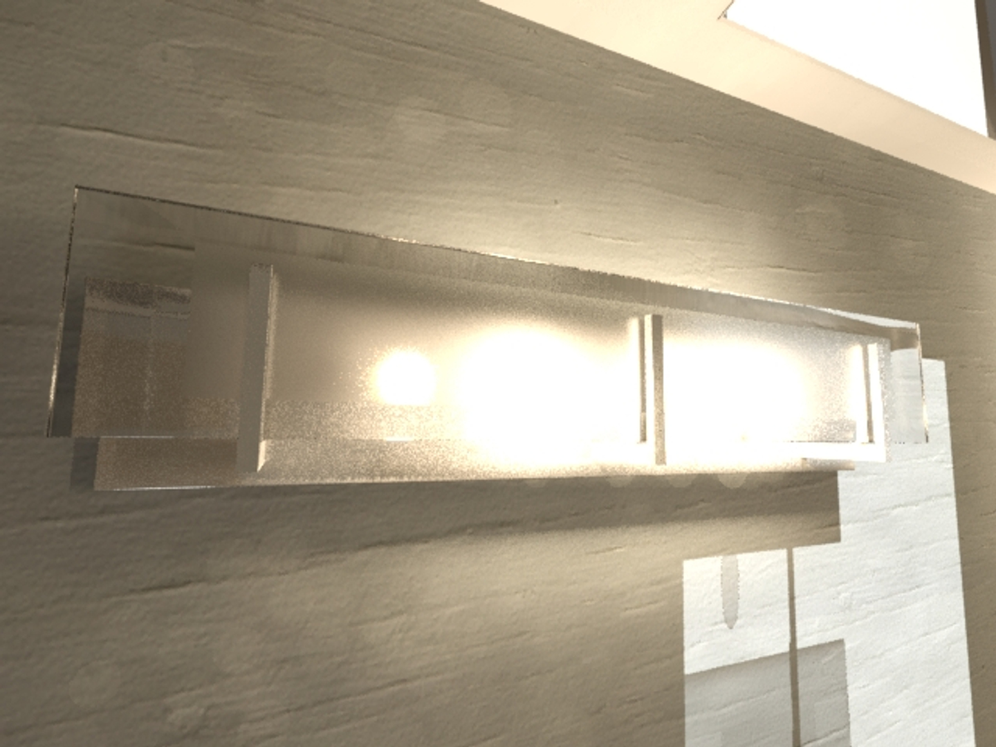3d bathroom vanity light