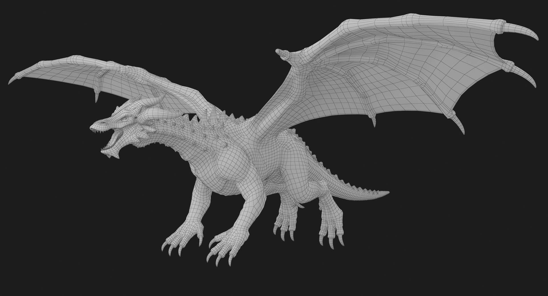Dragon Rig 3D Model - TurboSquid 1342403