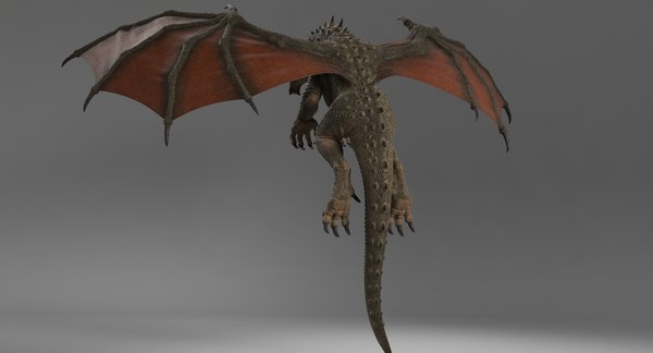 Dragon rig 3D model - TurboSquid 1342403