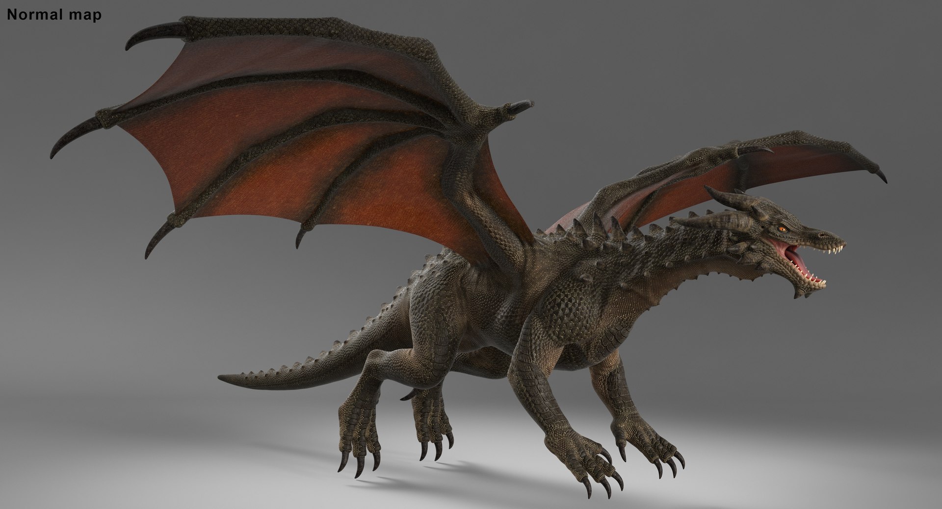 Dragon Rig 3D Model - TurboSquid 1342403