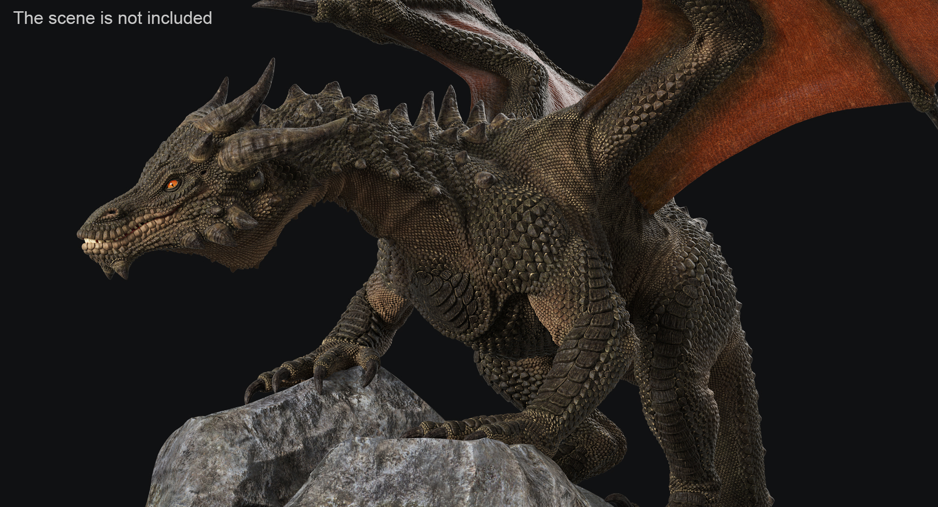 Dragon rig 3D model - TurboSquid 1342403