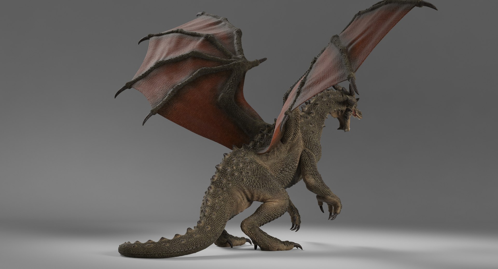 Dragon rig 3D model - TurboSquid 1342403