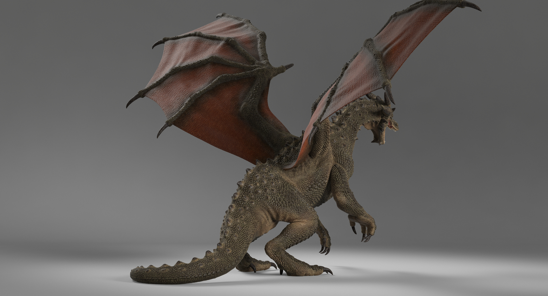 Dragon rig 3D model - TurboSquid 1342403
