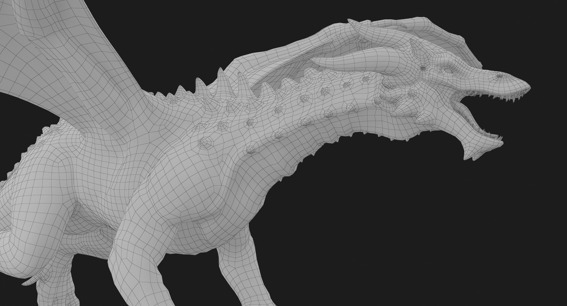 Dragon rig 3D model - TurboSquid 1342403