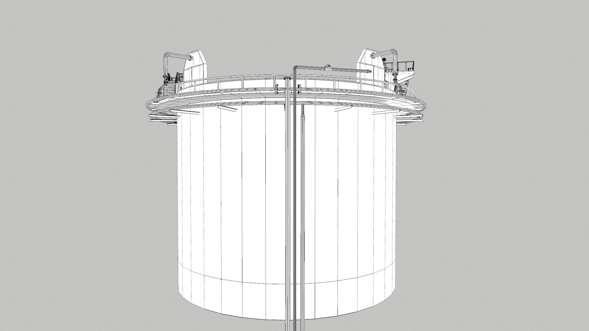 3D Oil Storage Tank - TurboSquid 2326851
