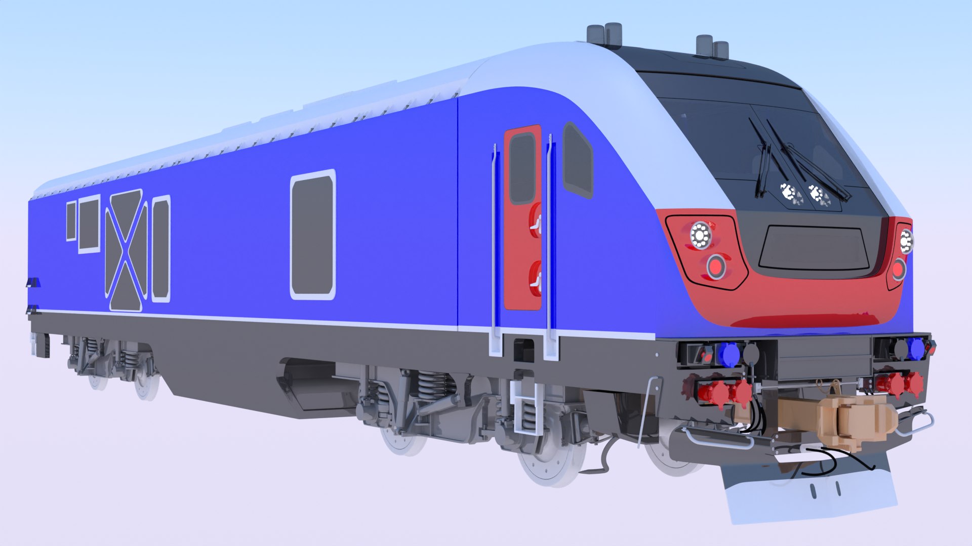 3D American Trains - TurboSquid 2262400