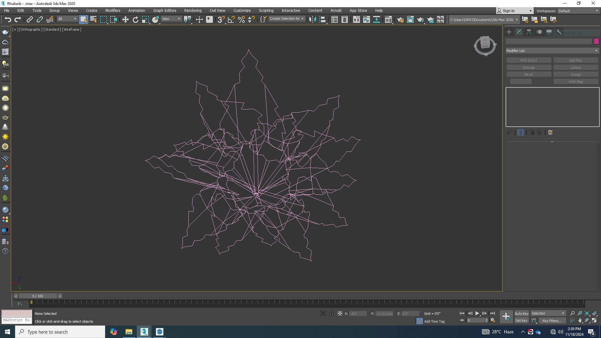 3D Rhubarb Model - TurboSquid 2310912