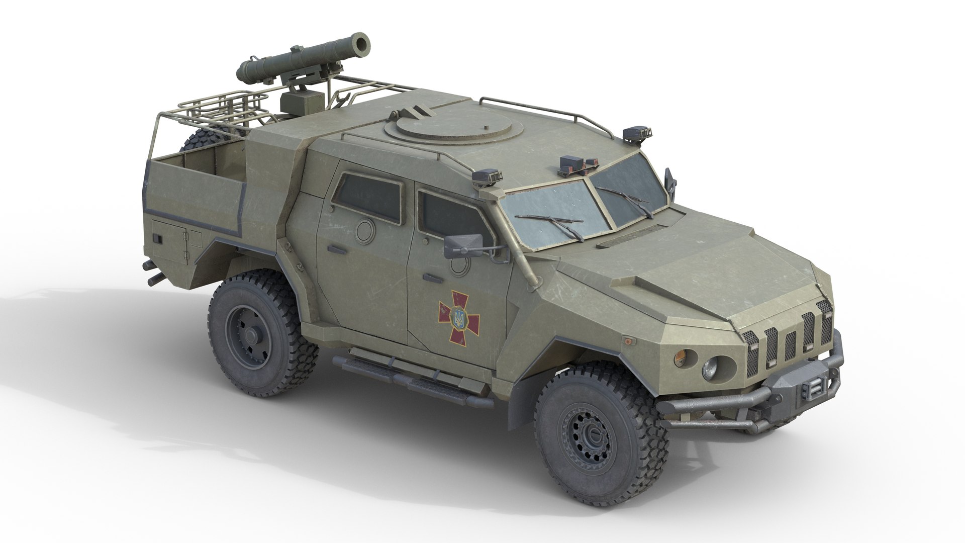 3D Novator Light Armored Vehicle - TurboSquid 2292828