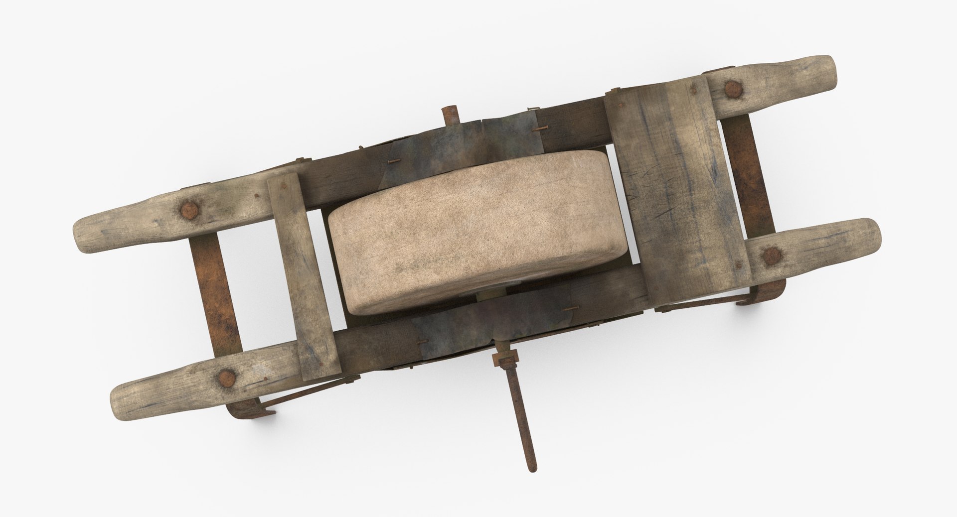 3d Obj Blacksmiths Grinding Stone