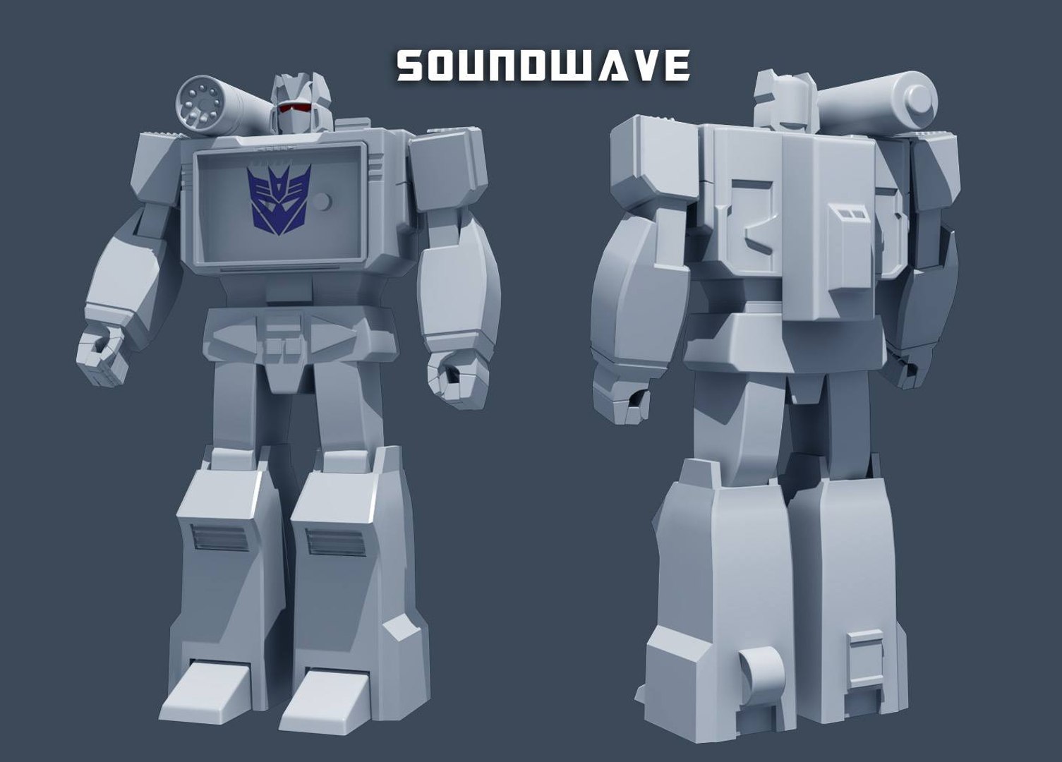 Soundwave 3D - TurboSquid 1151247