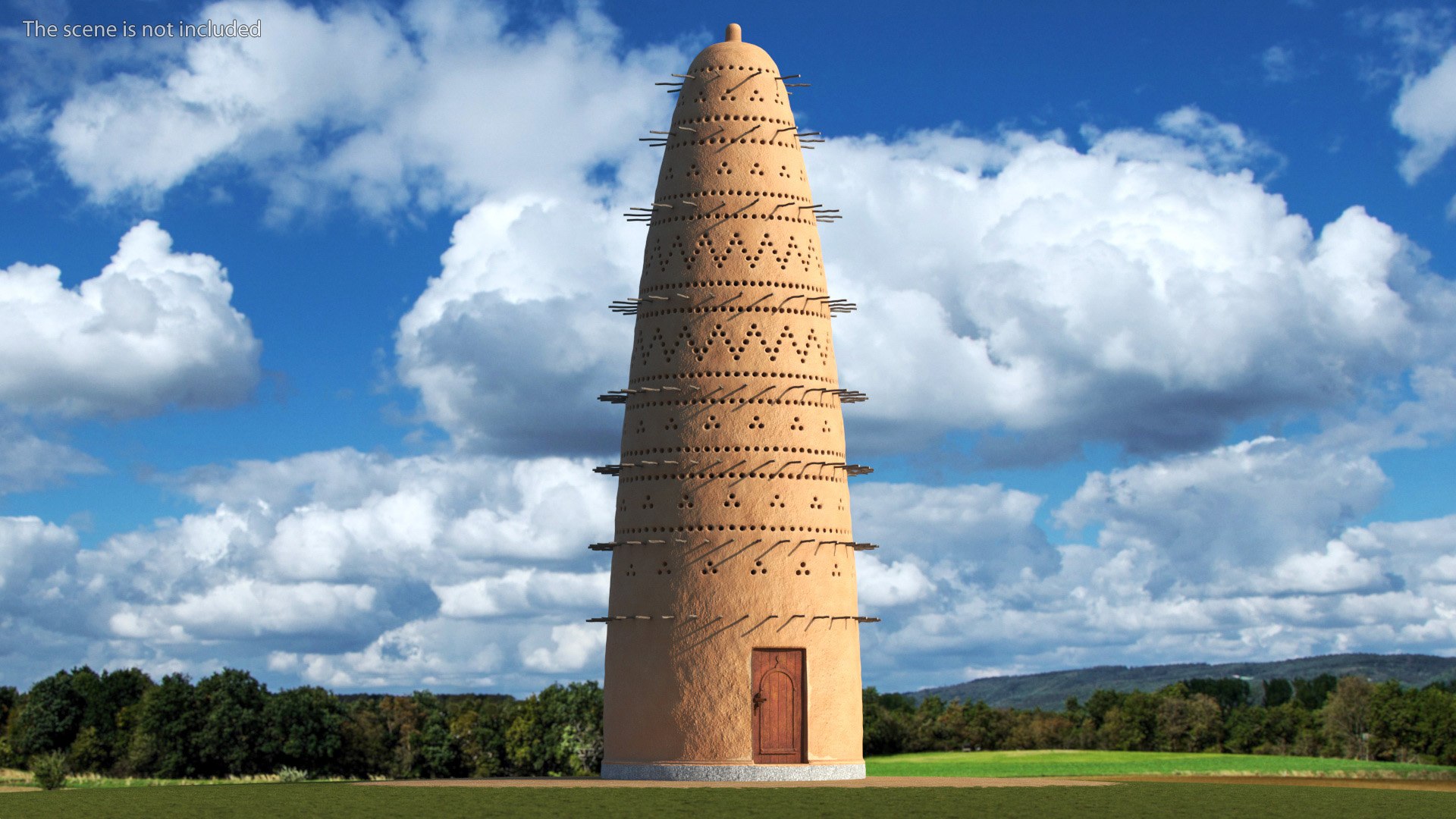 3D Pigeon Tower - TurboSquid 1993625