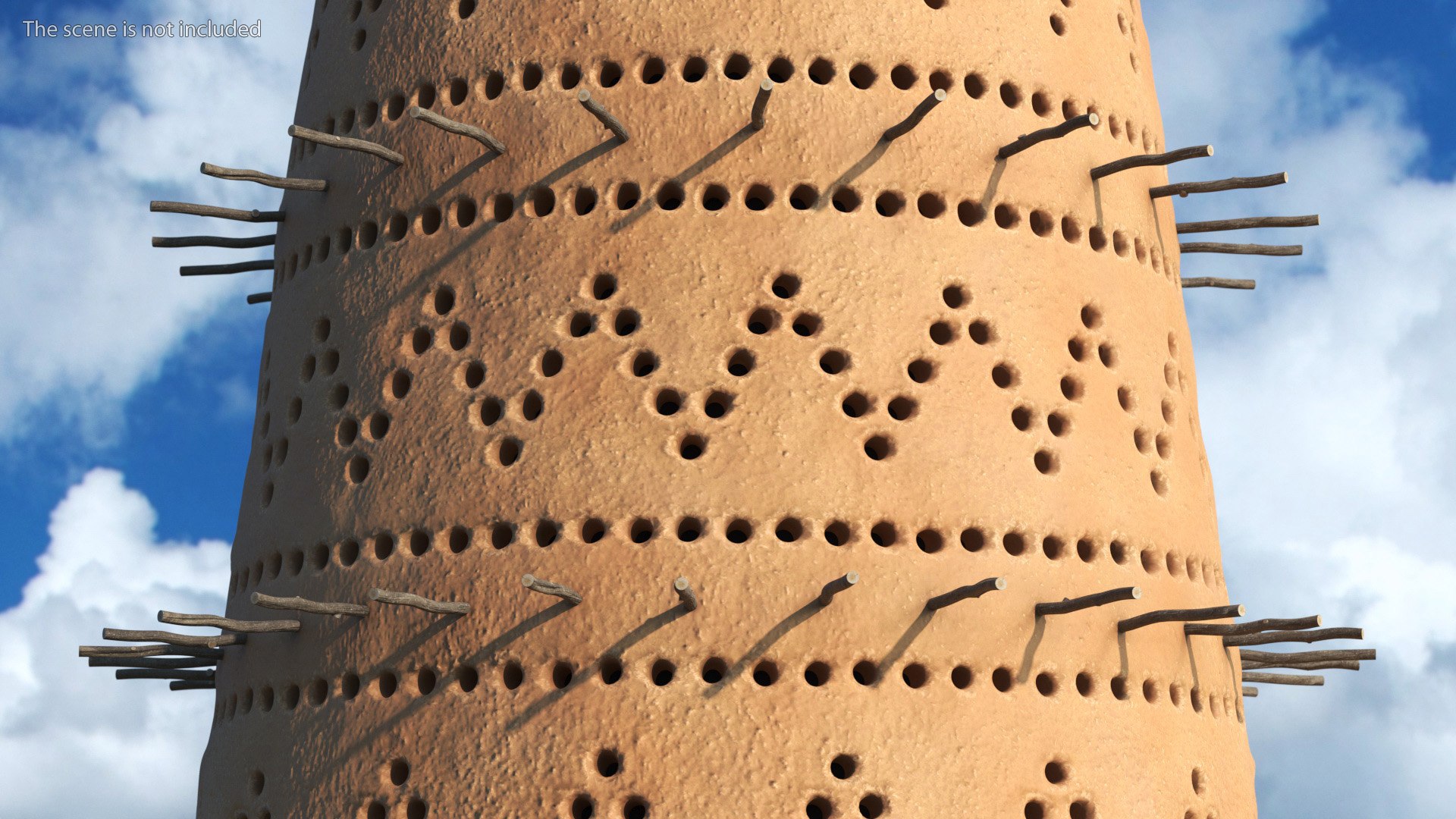 3D Pigeon Tower - TurboSquid 1993625