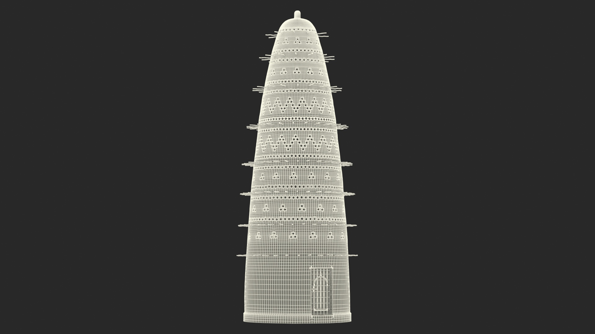 3D Pigeon Tower - TurboSquid 1993625
