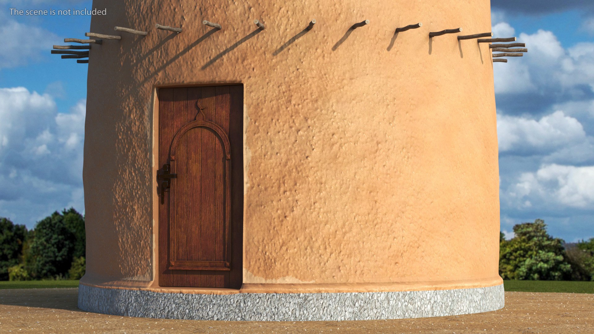 3D Pigeon Tower - TurboSquid 1993625