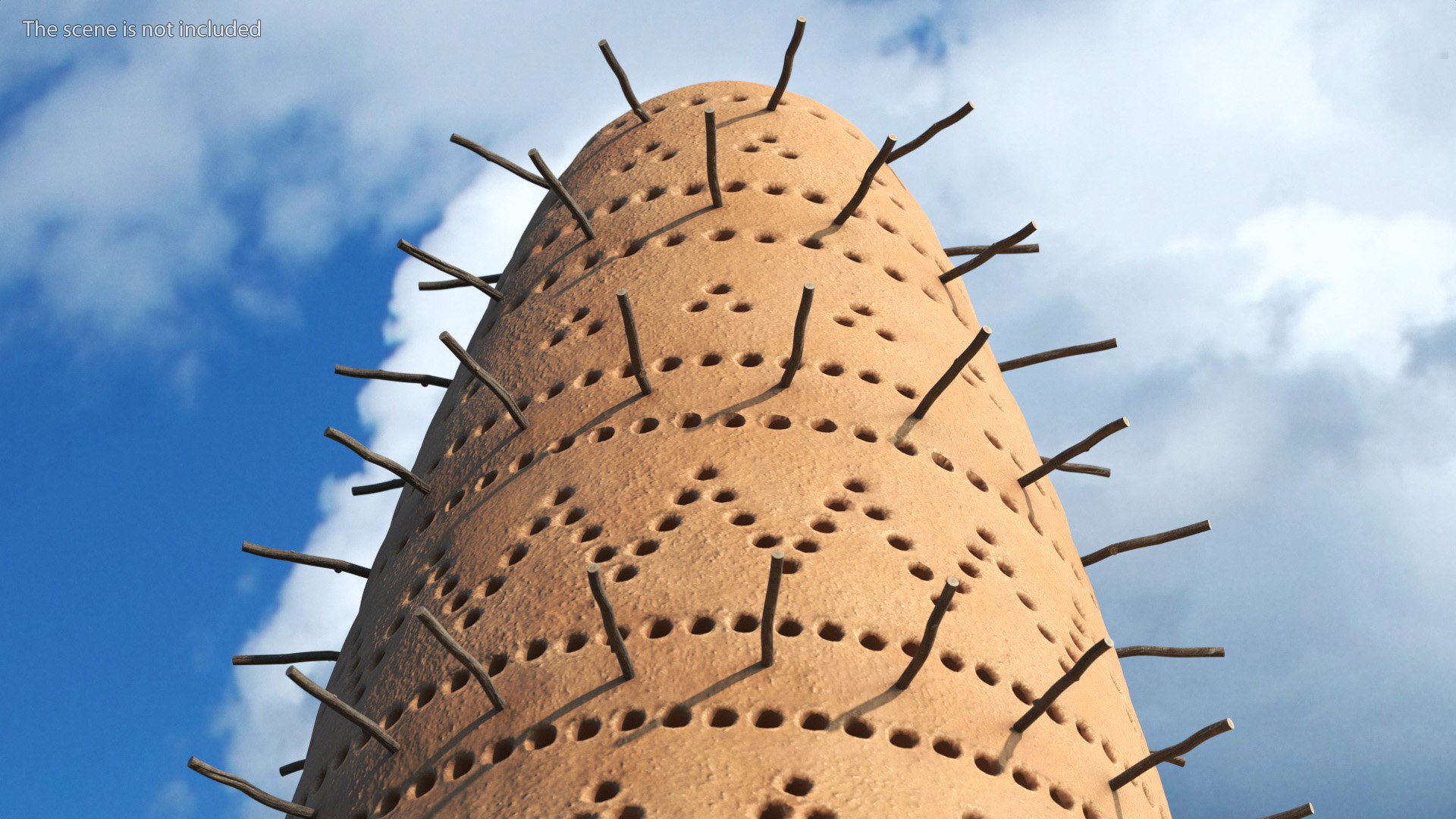 3D Pigeon Tower - TurboSquid 1993625