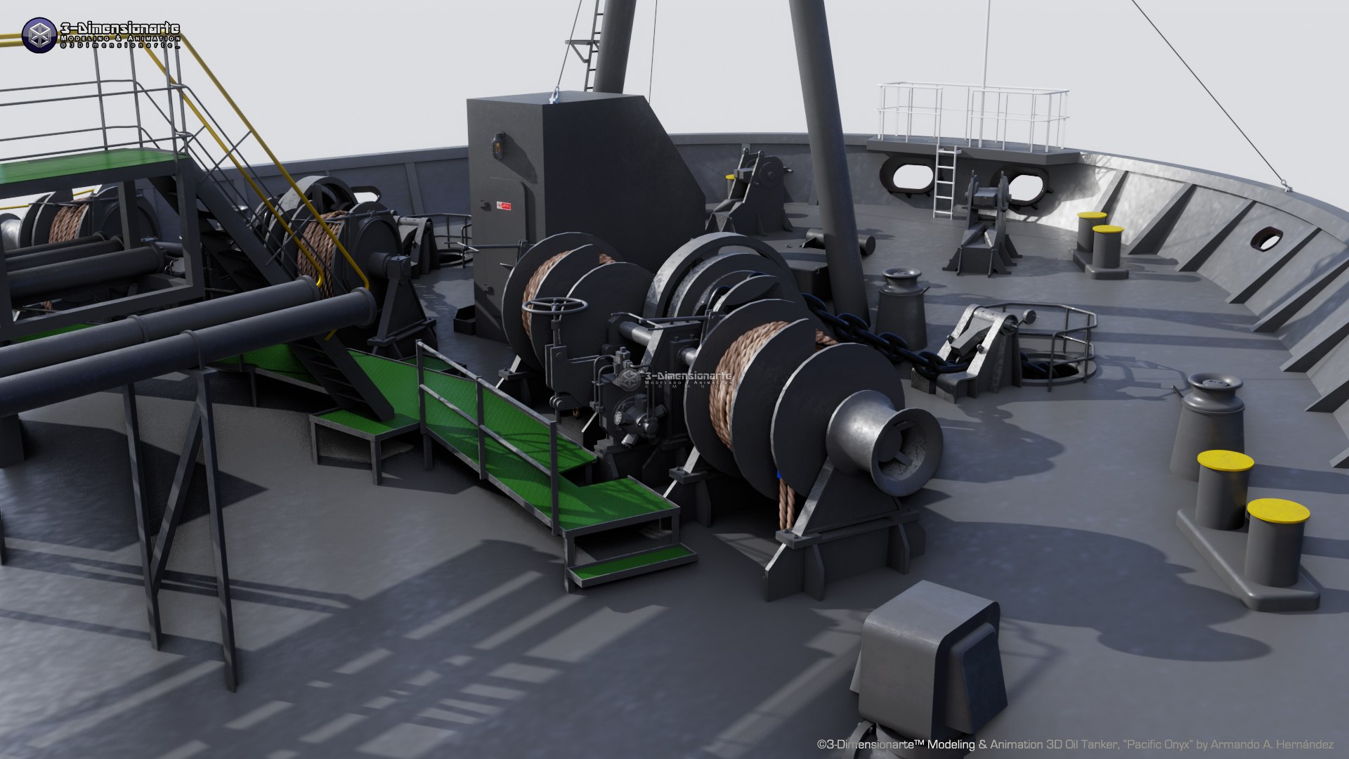 3D Model Oil Tanker Ship DW 50000MT - TurboSquid 2075051