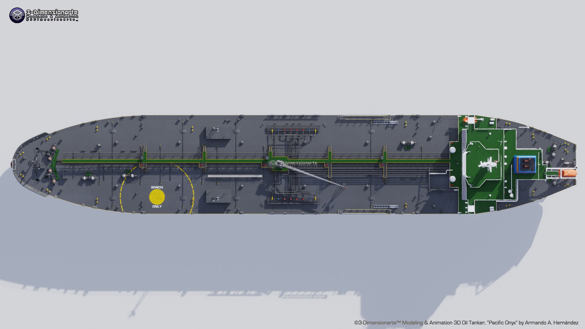3D Model Oil Tanker Ship DW 50000MT - TurboSquid 2075051