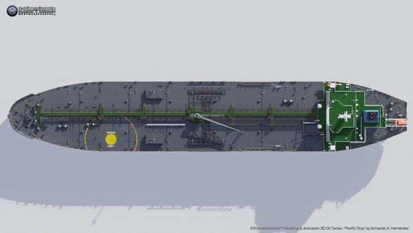modelo 3d Oil Tanker Ship DW 50000MT - TurboSquid 2075051