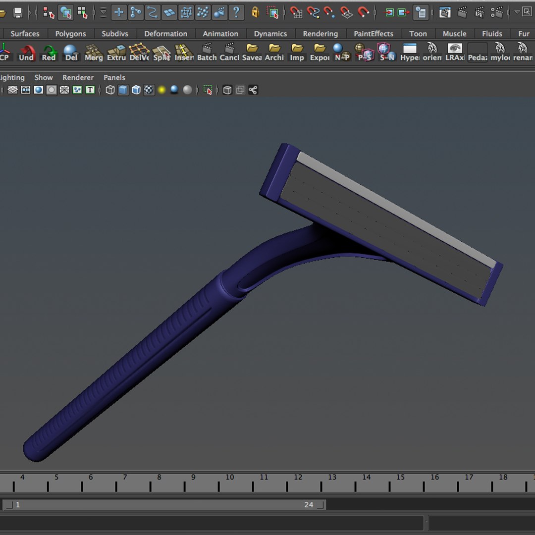 3d Model Safety Razor