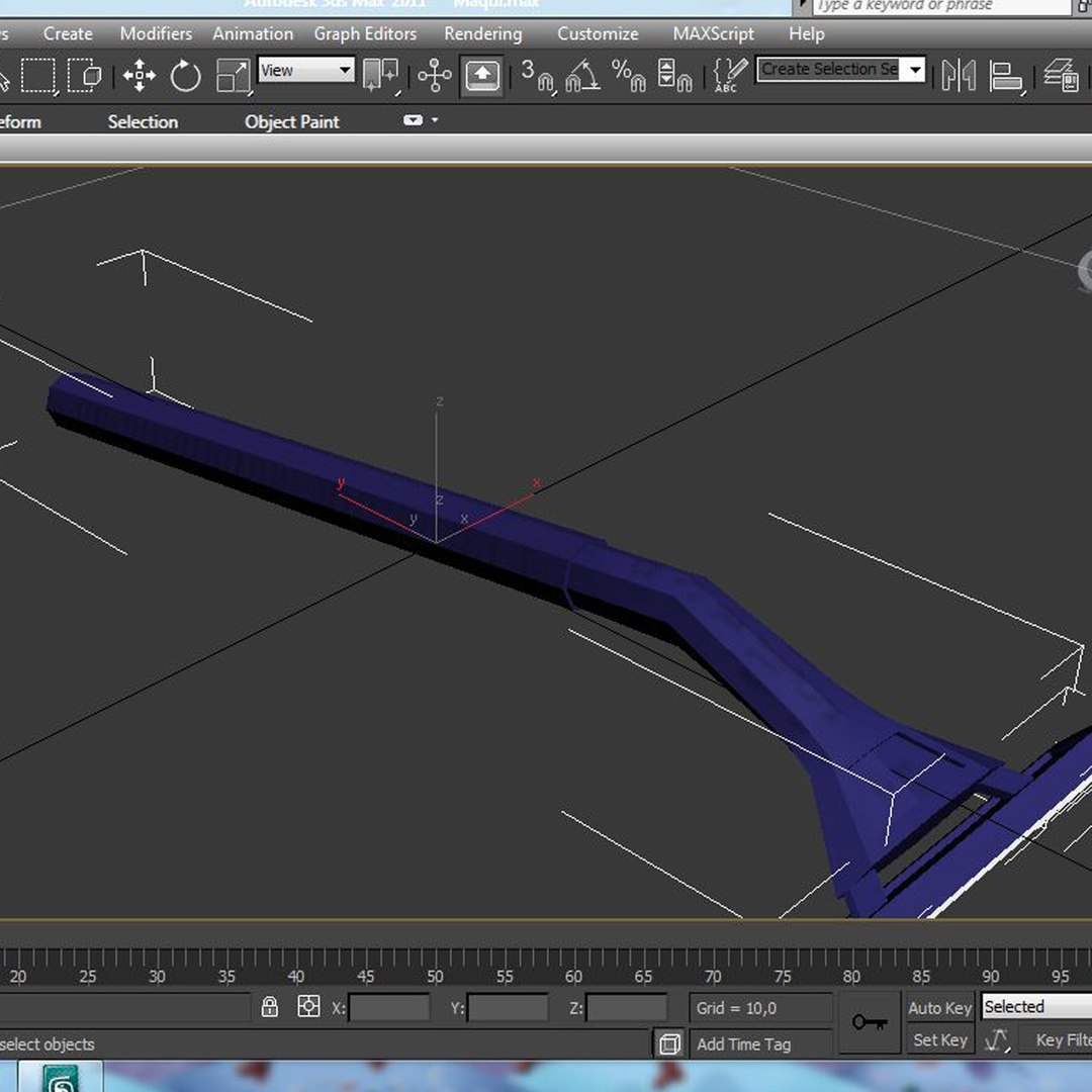 3d Model Safety Razor