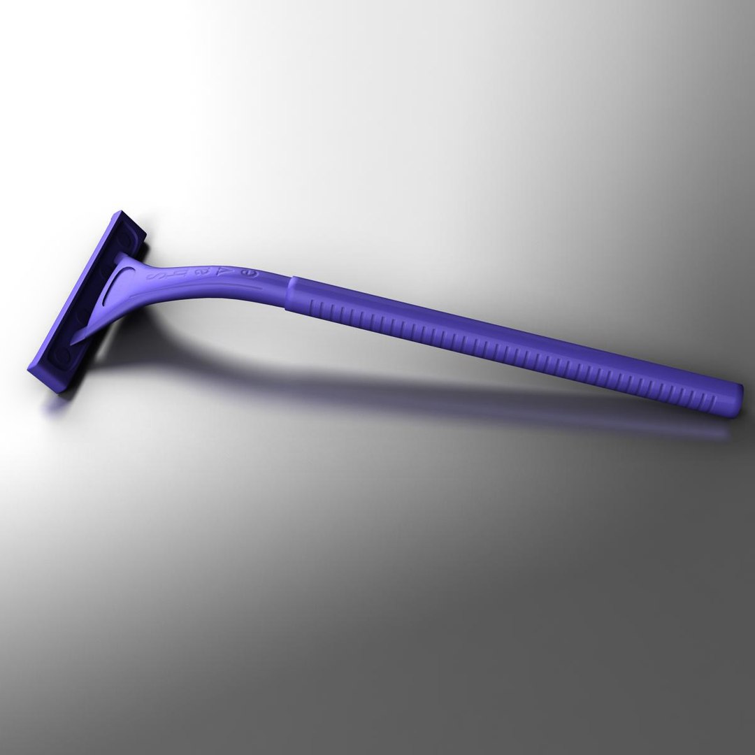 3d Model Safety Razor