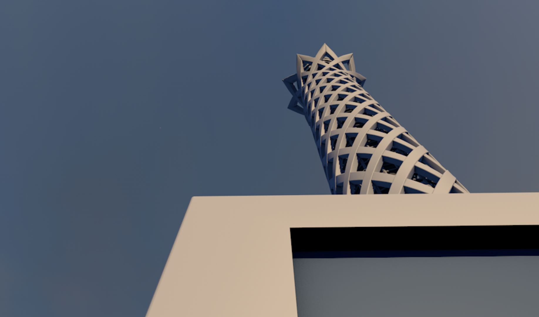 Cairo tower 3D model - TurboSquid 1365781
