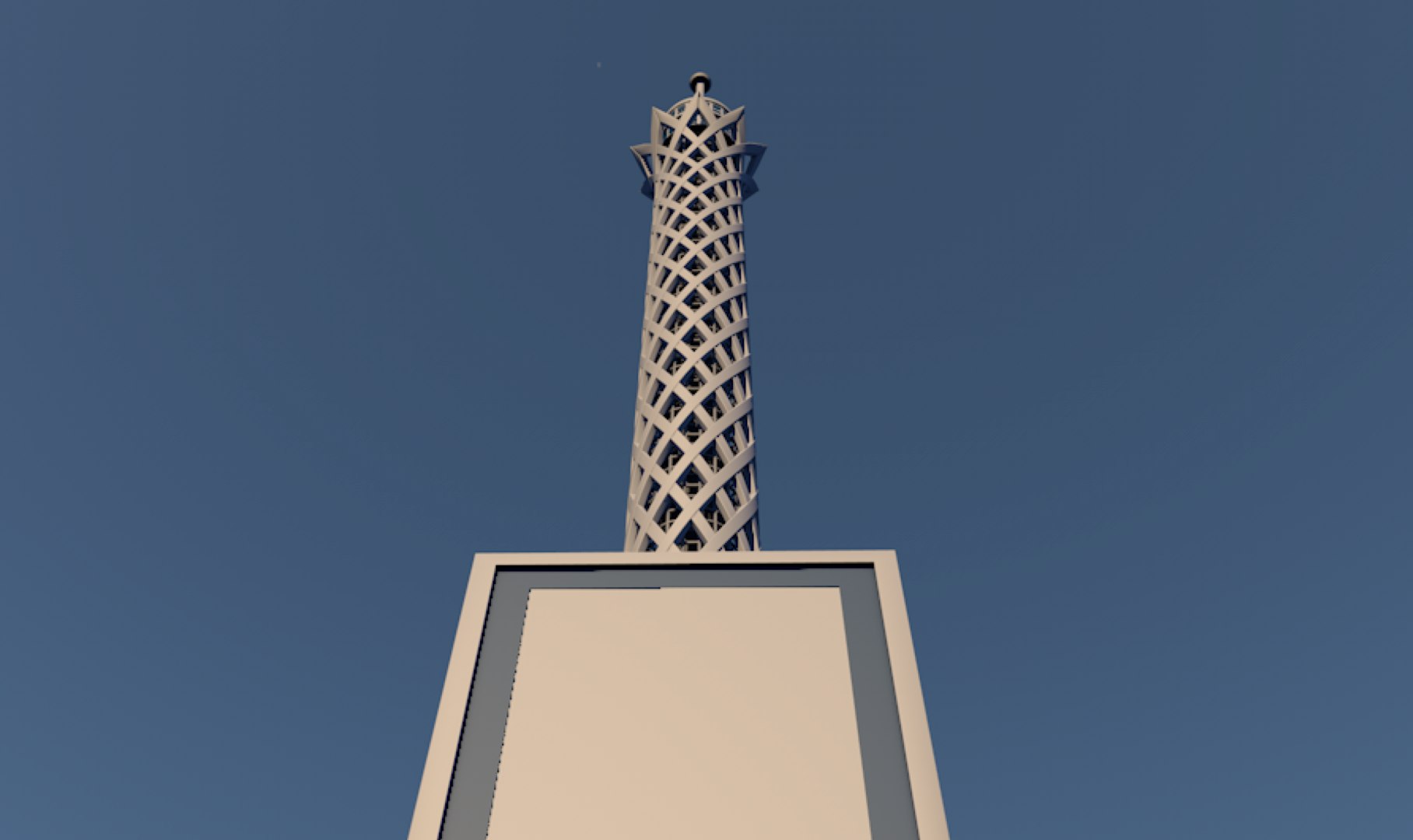 Cairo Tower 3D Model - TurboSquid 1365781