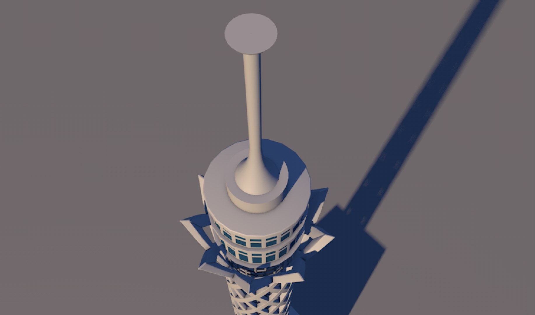 Cairo Tower 3D Model - TurboSquid 1365781