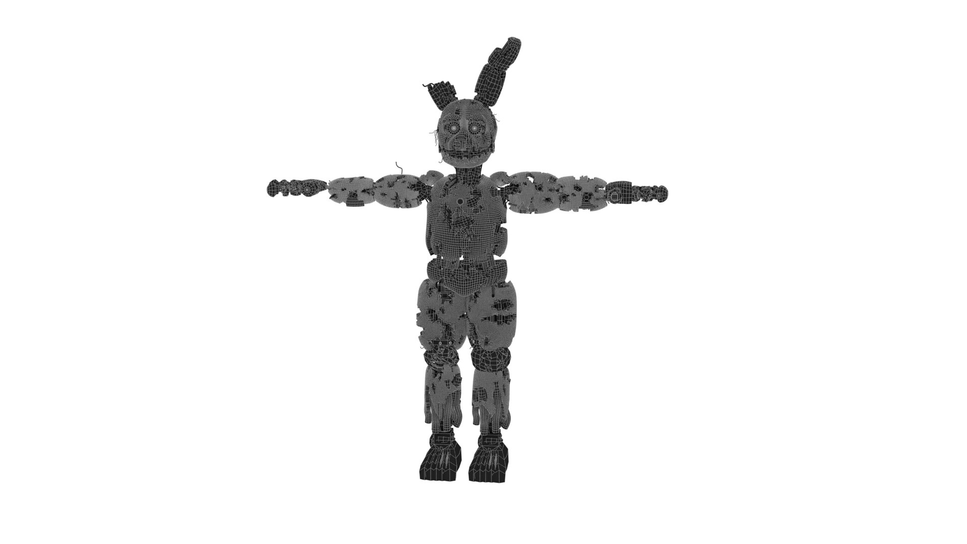 FNAF Springtrap 3D - TurboSquid 2363377