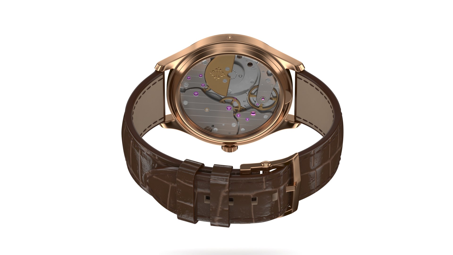 3D Patek Philippe 7140G Grand Complications Gold Model - TurboSquid 2372316