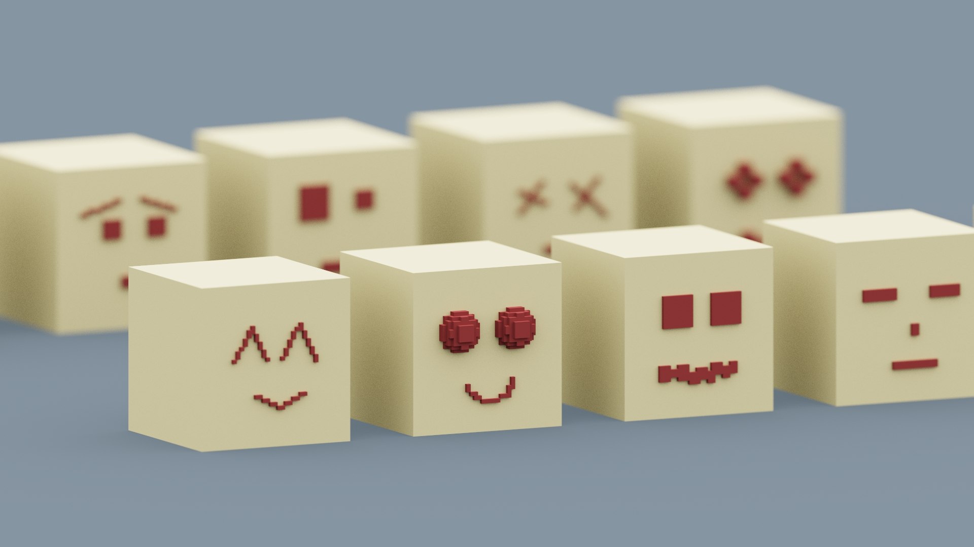 3D Model Voxel Nft Head Collection - TurboSquid 1846295