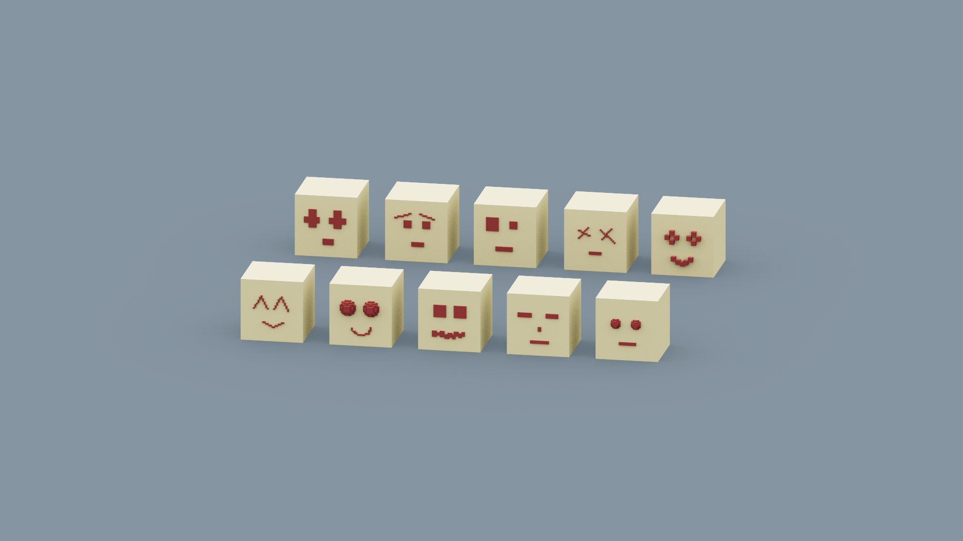 3D Model Voxel Nft Head Collection - TurboSquid 1846295