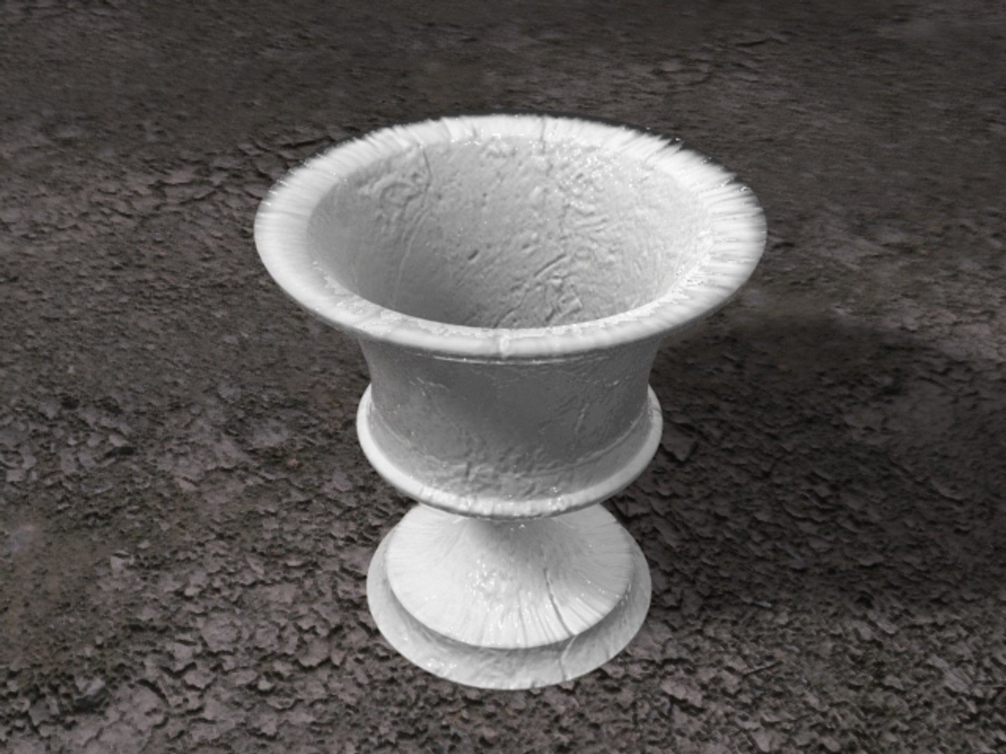 3d goblet medival