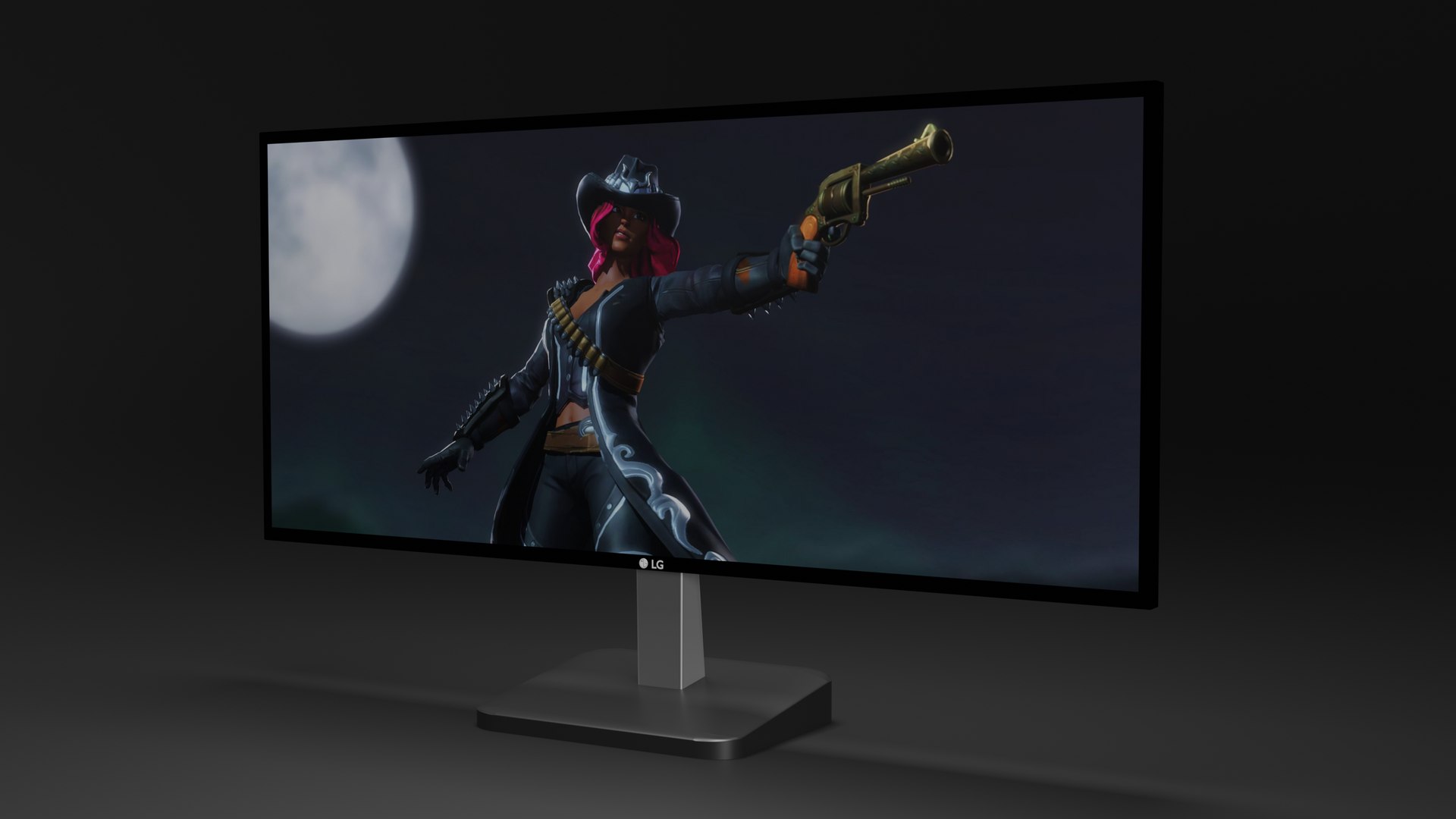 3D Model Lg Monitor 21 9 - TurboSquid 1487858