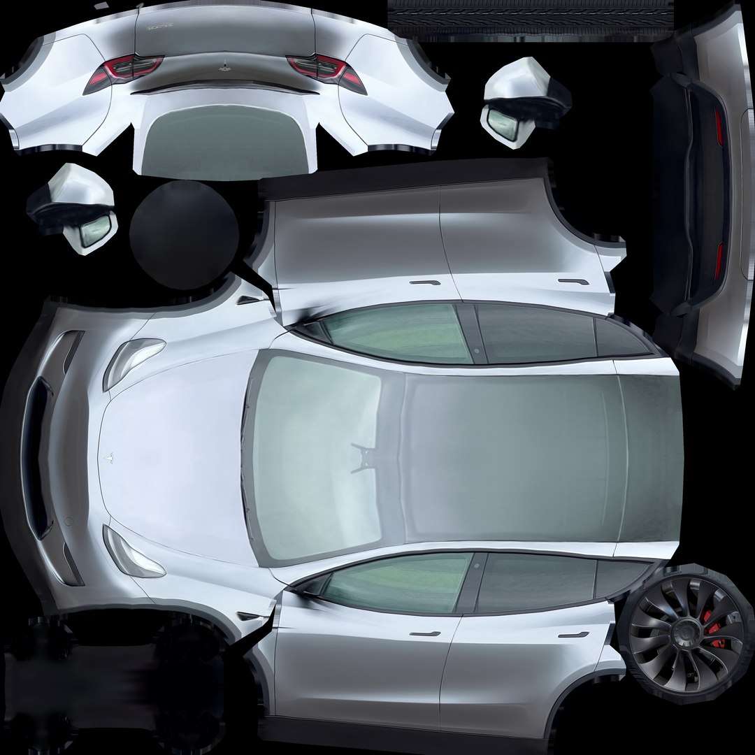 Tesla Model Y 2023 3D Model - TurboSquid 2096727