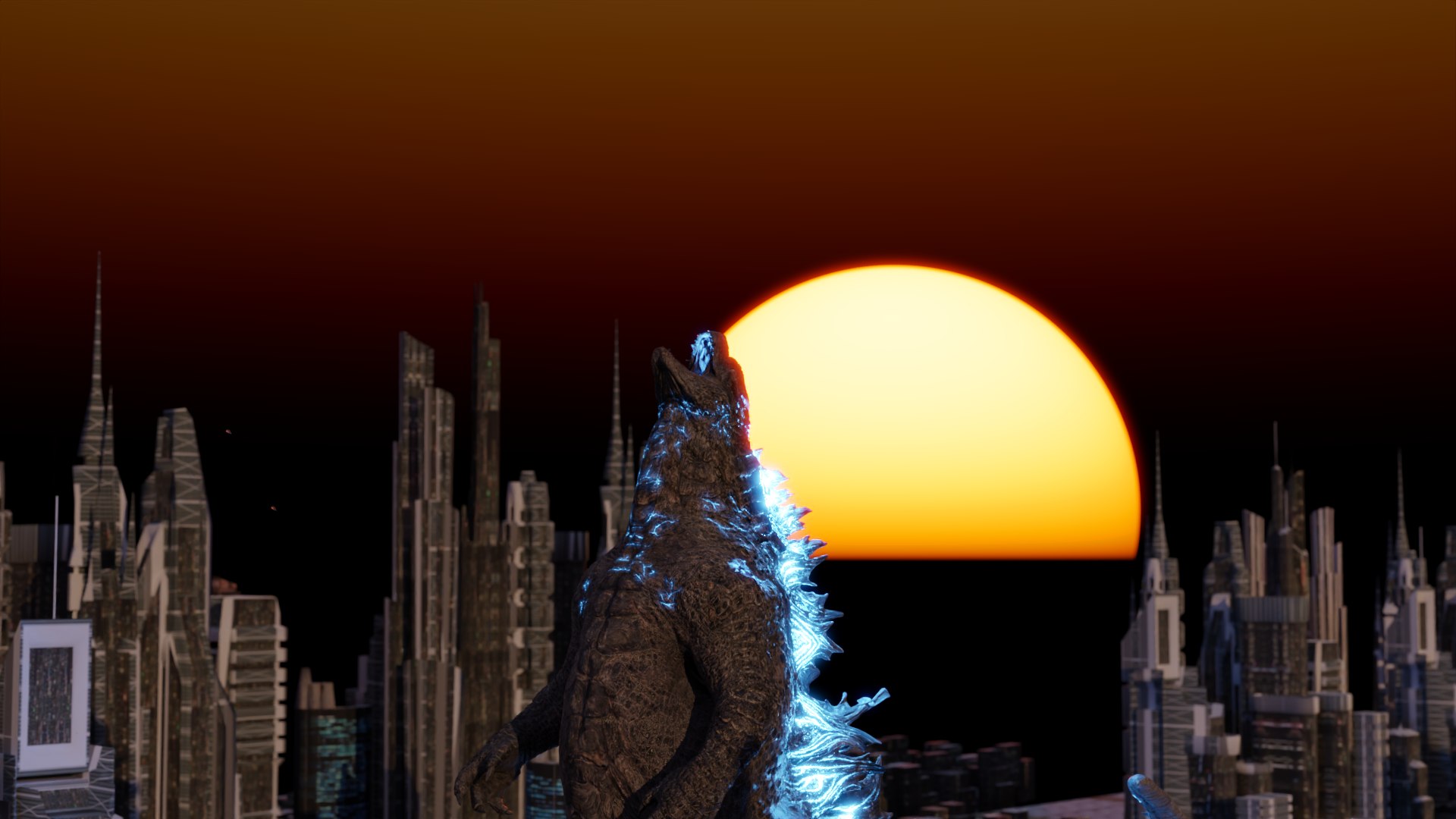 Godzilla - The Ultimate Roar 3D Model - TurboSquid 2108958