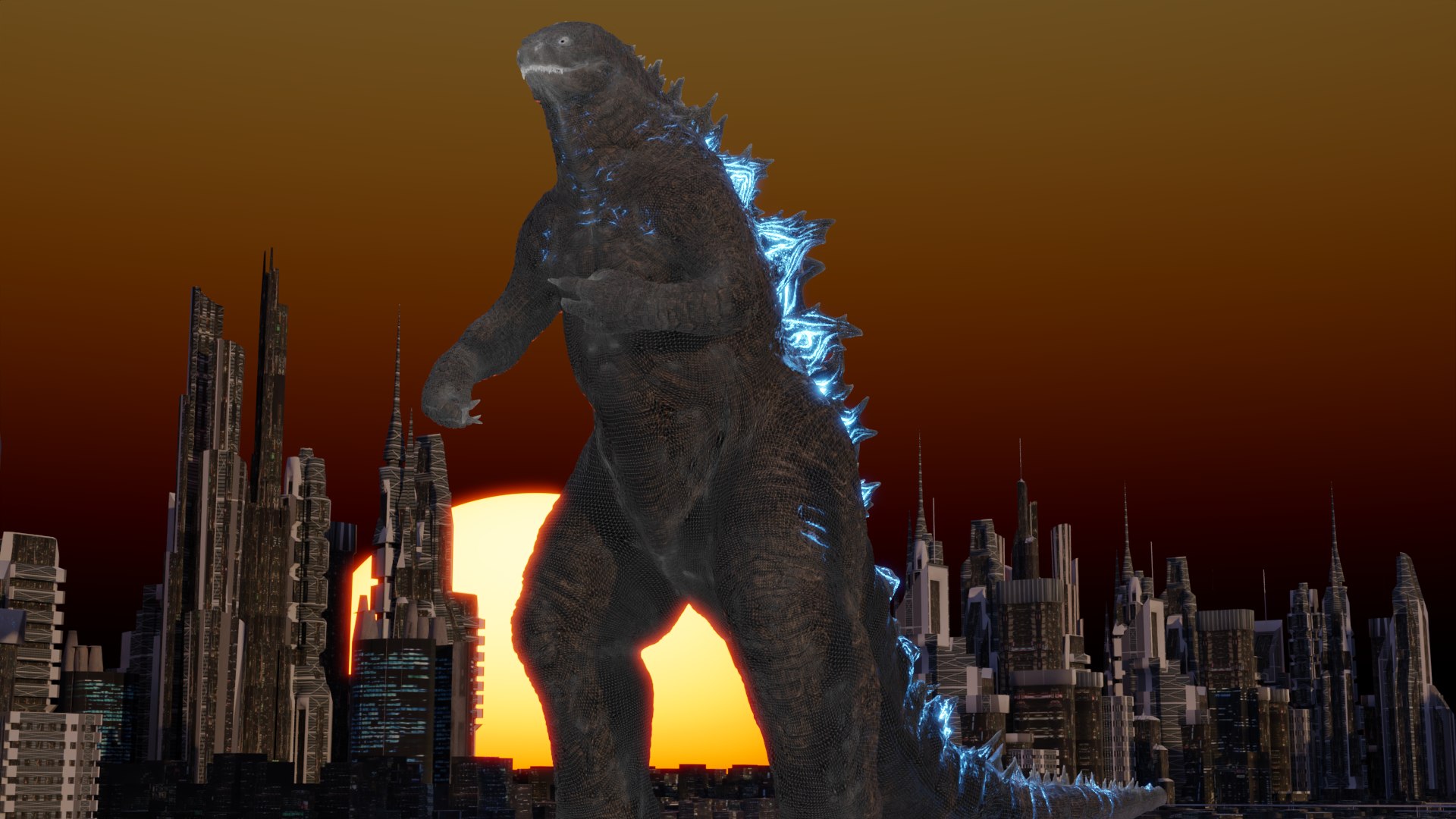 Godzilla - The Ultimate Roar 3D Model - TurboSquid 2108958