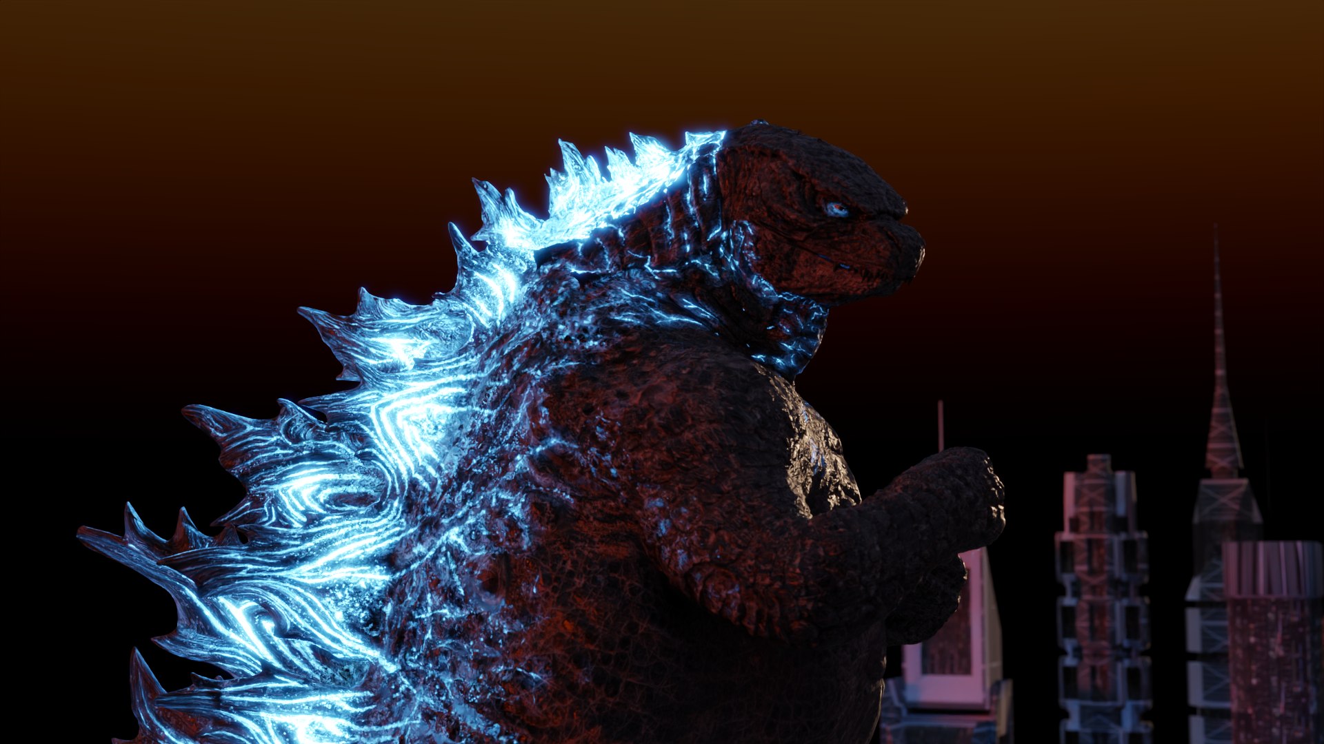 Godzilla - The Ultimate Roar 3D Model - TurboSquid 2108958