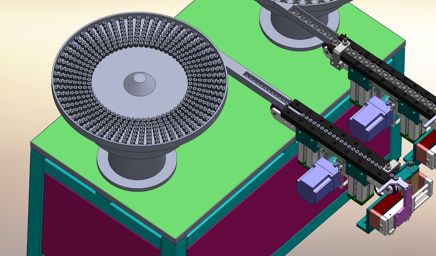 3D Model Bearing Gear Vibration Plate - TurboSquid 1342086