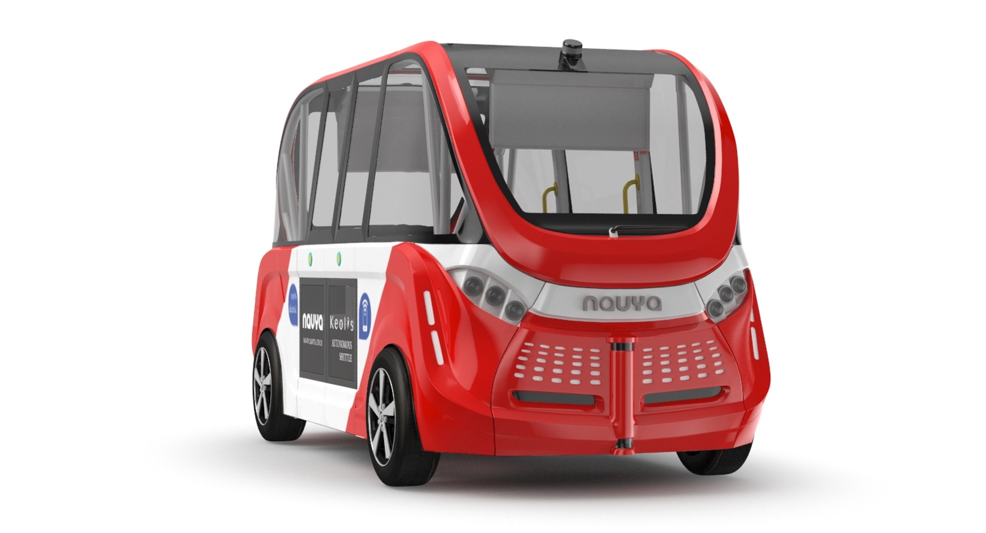 Navya Bus 3D Model - TurboSquid 1262188