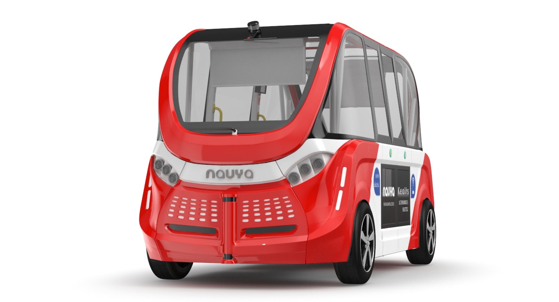 Navya Bus 3D Model - TurboSquid 1262188