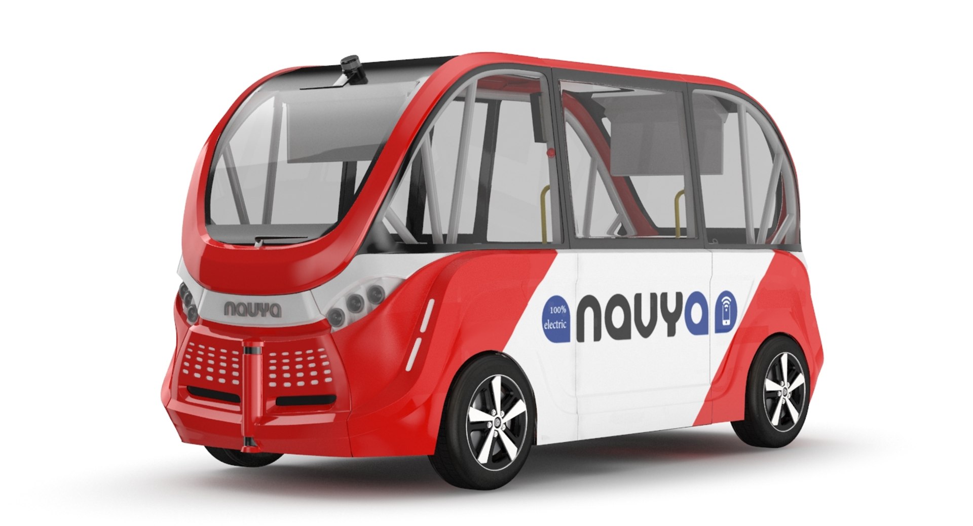 Navya Bus 3D Model - TurboSquid 1262188