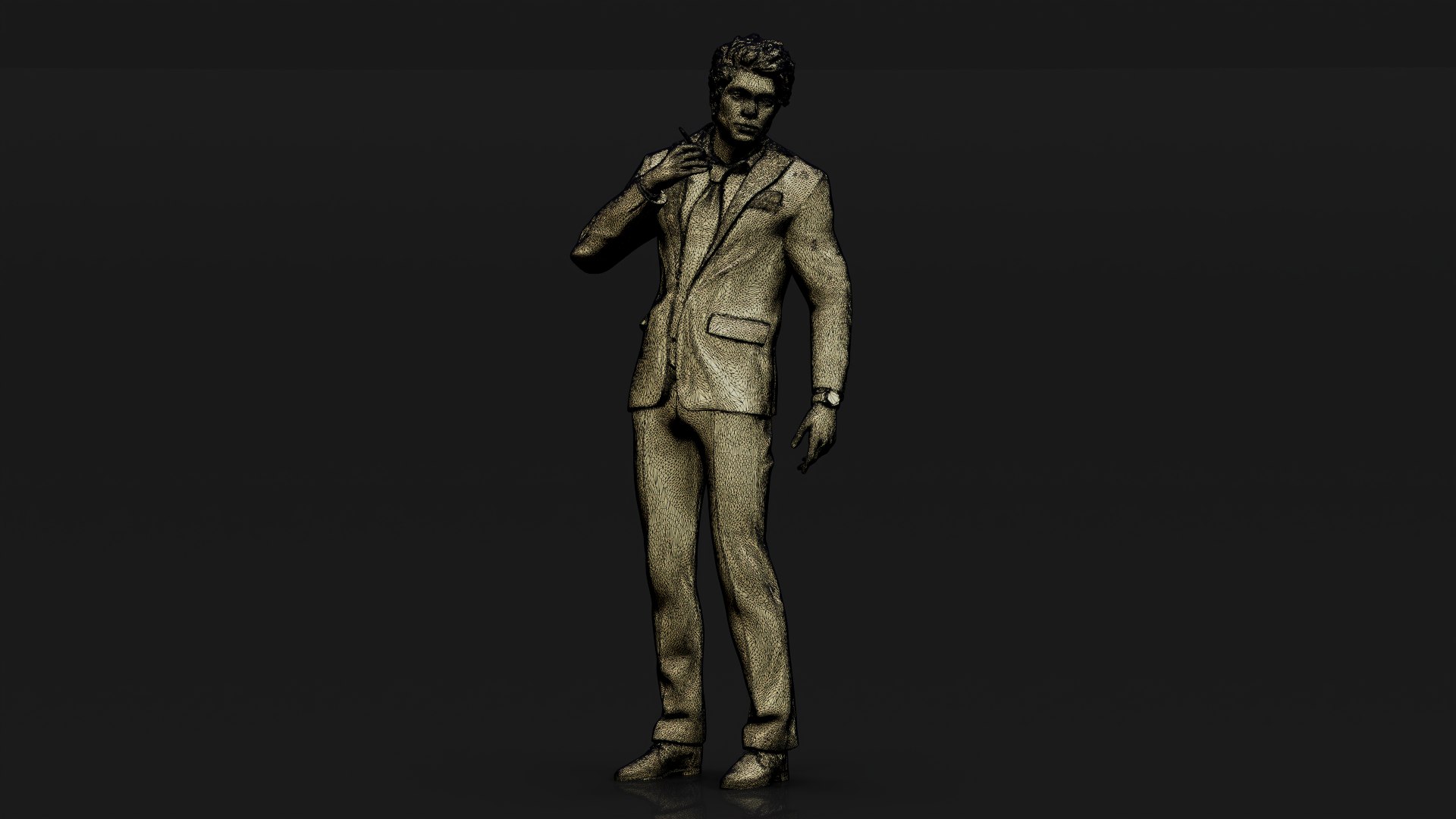 HD People 38 Smoking 3D Model - TurboSquid 2388835